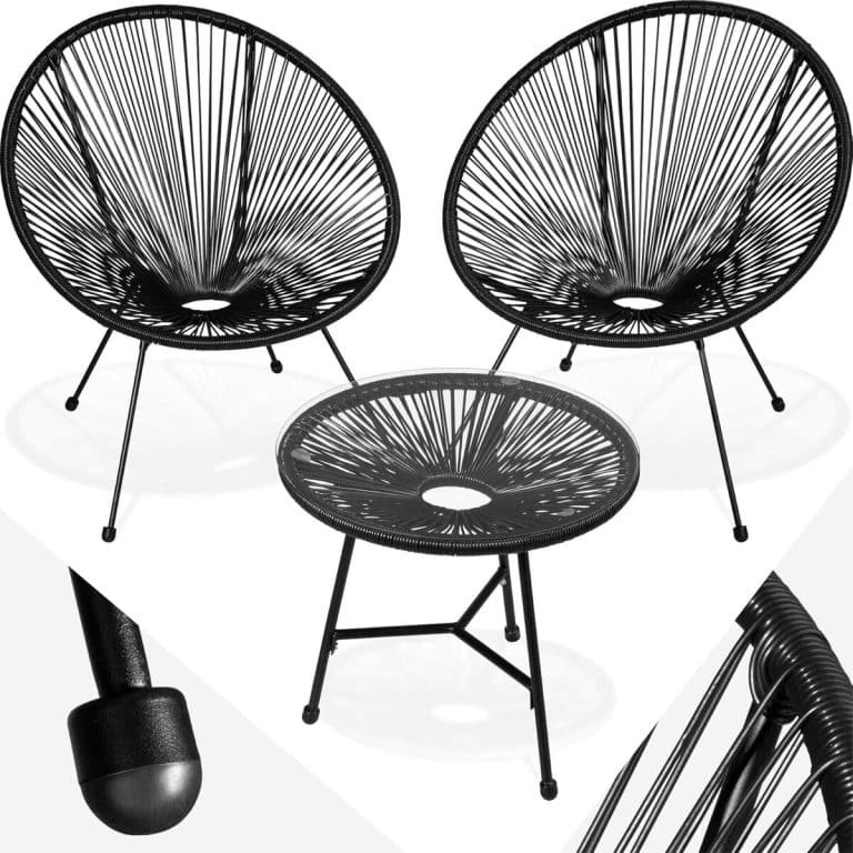 Test de l'ensemble TecTake Acapulco pour votre jardin